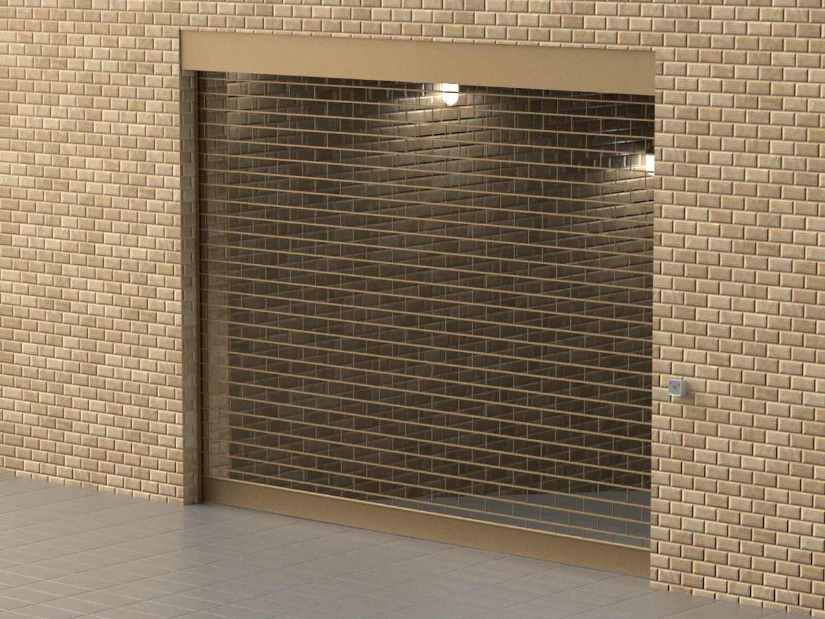 Stack Door Roller Shutter - 80% Vision - LPS1175… | Security Direct