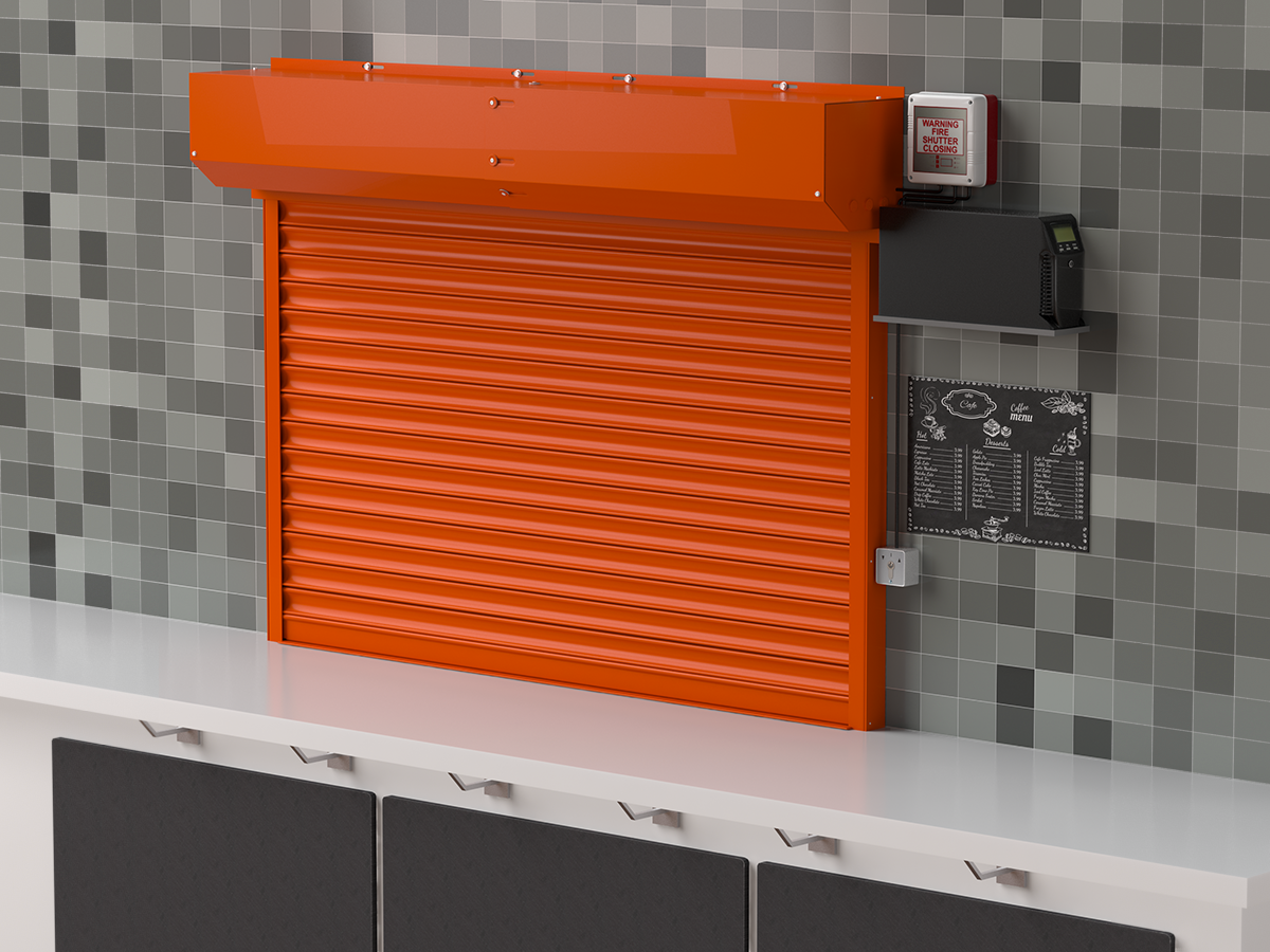 Compact Fire Shutter for Solid Structures | 1–4… | Security Direct