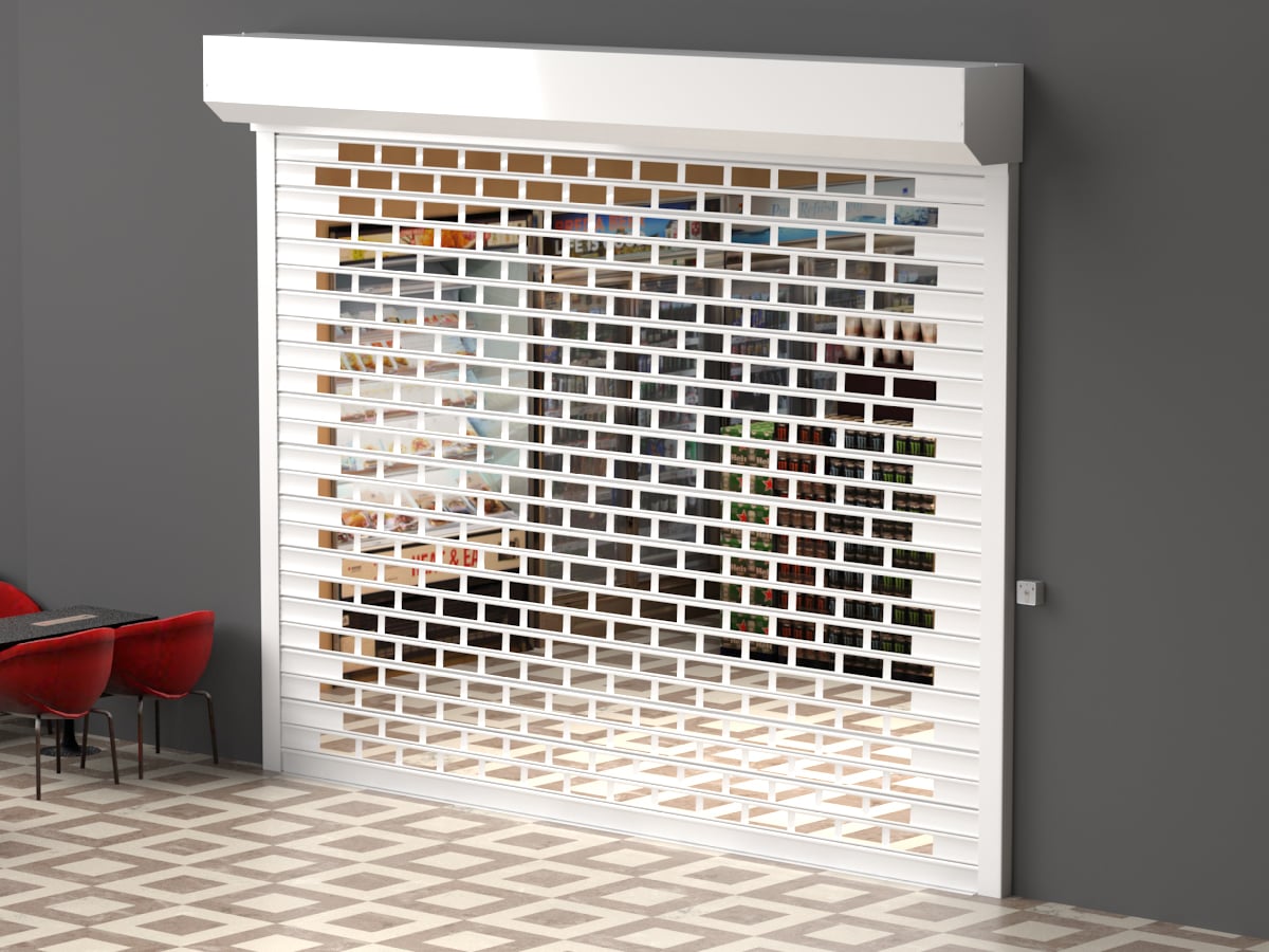 Punched Aluminium - 58% Vision | Security Direct