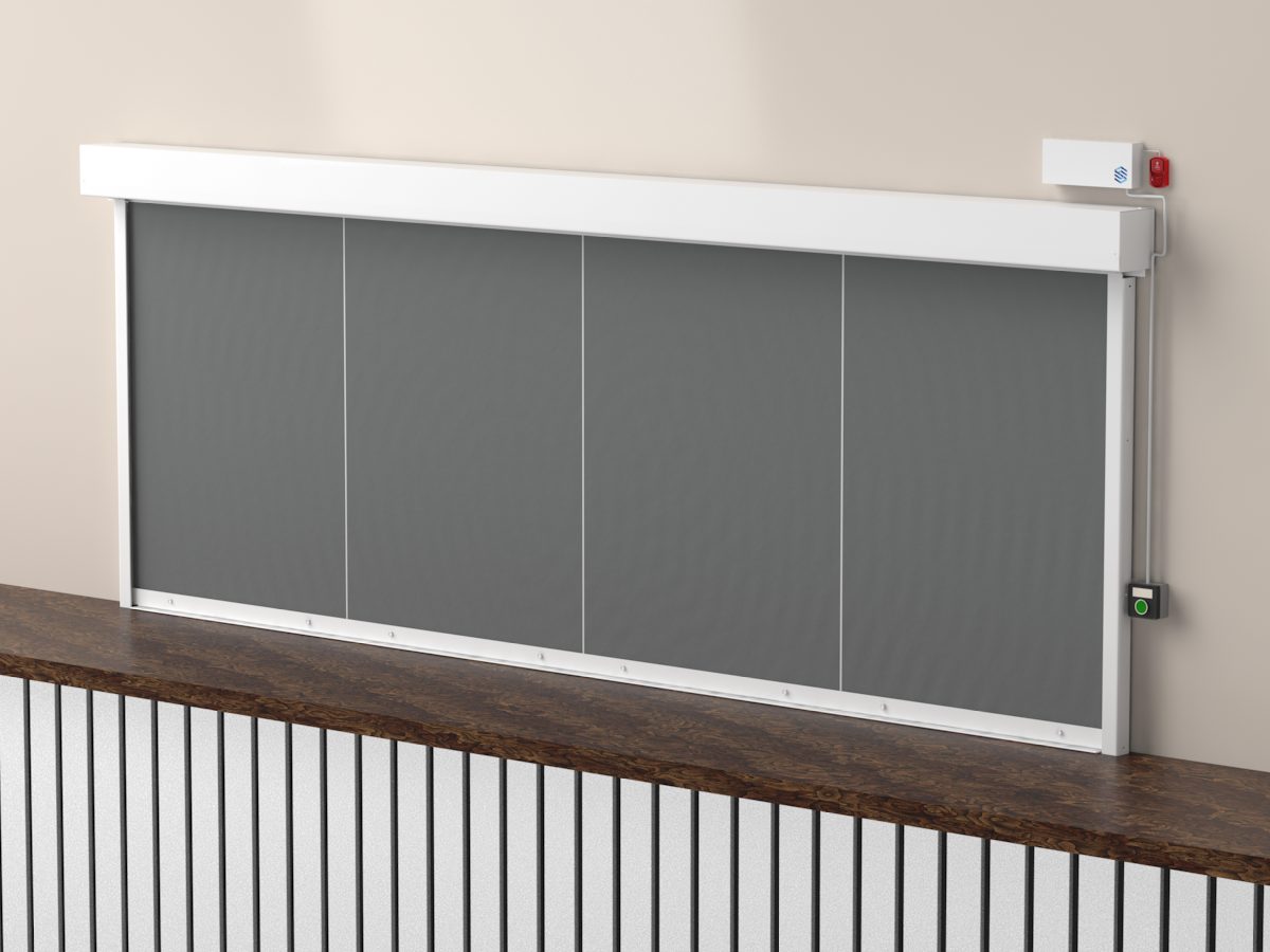Fire and Smoke Curtains | Compact Automatic Fire… | Security Direct
