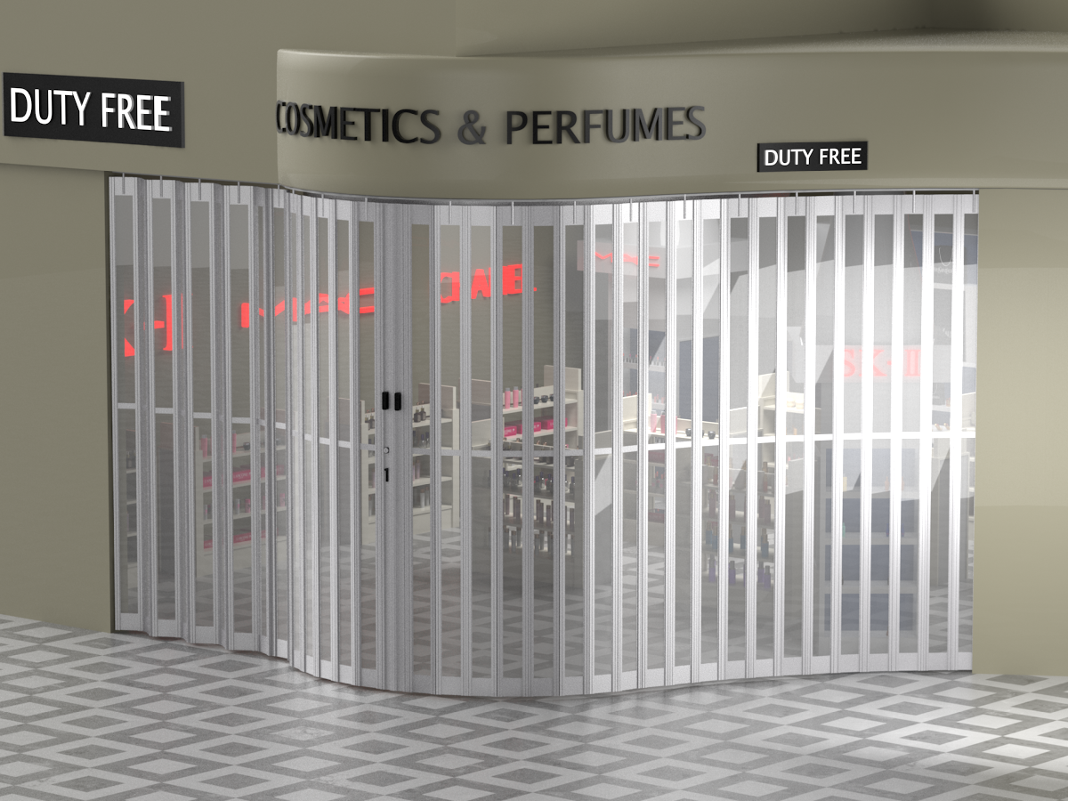 Polycarbonate Internal Sliding Security Shutter -… | Security Direct