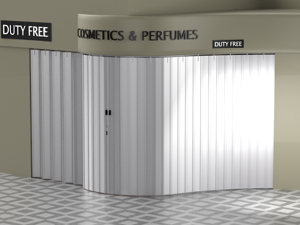 Solid Internal Sliding Security Shutters | Security Direct