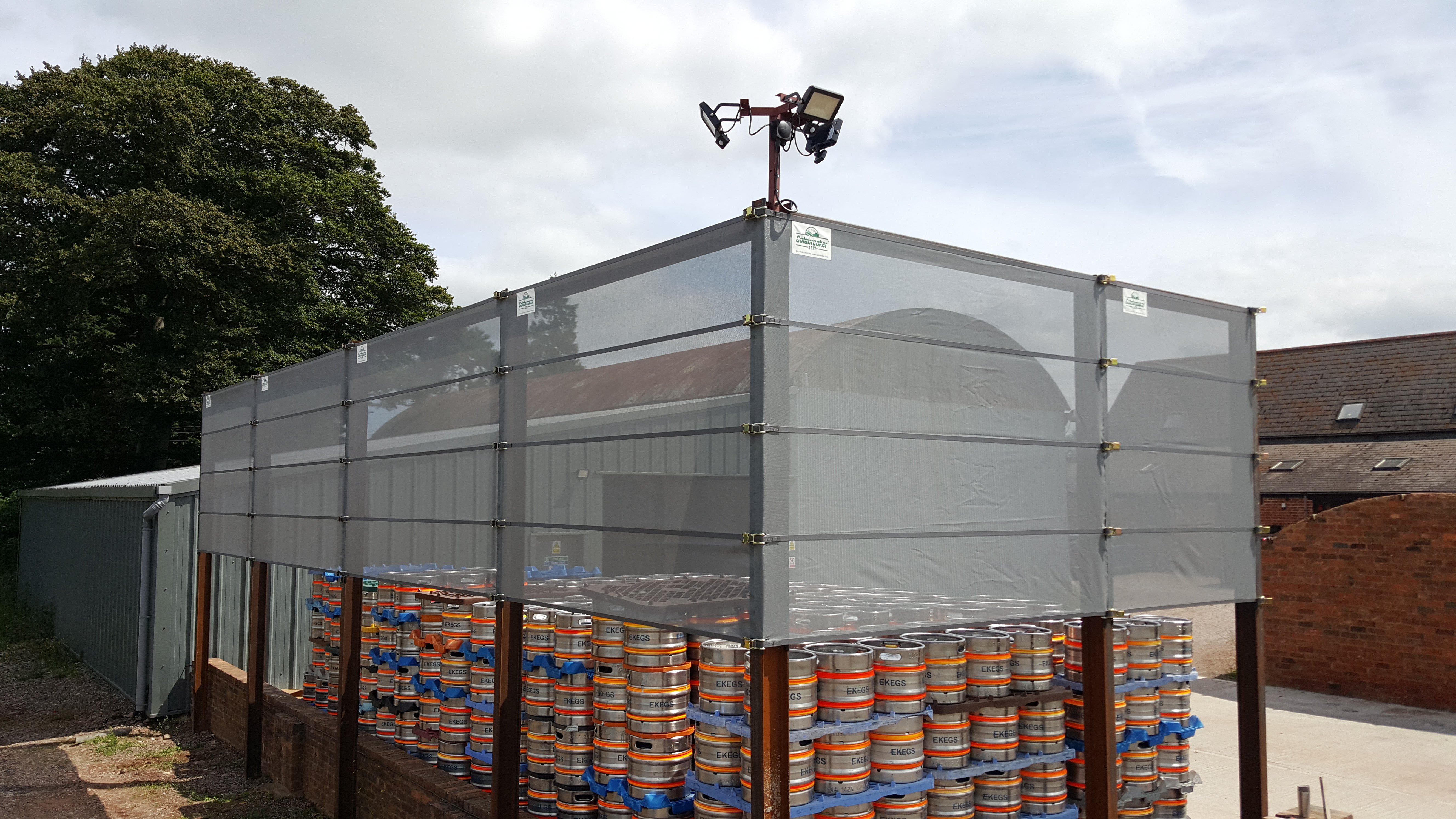 Industrial Fixed Screens – Weather, Debris &… | Security Direct