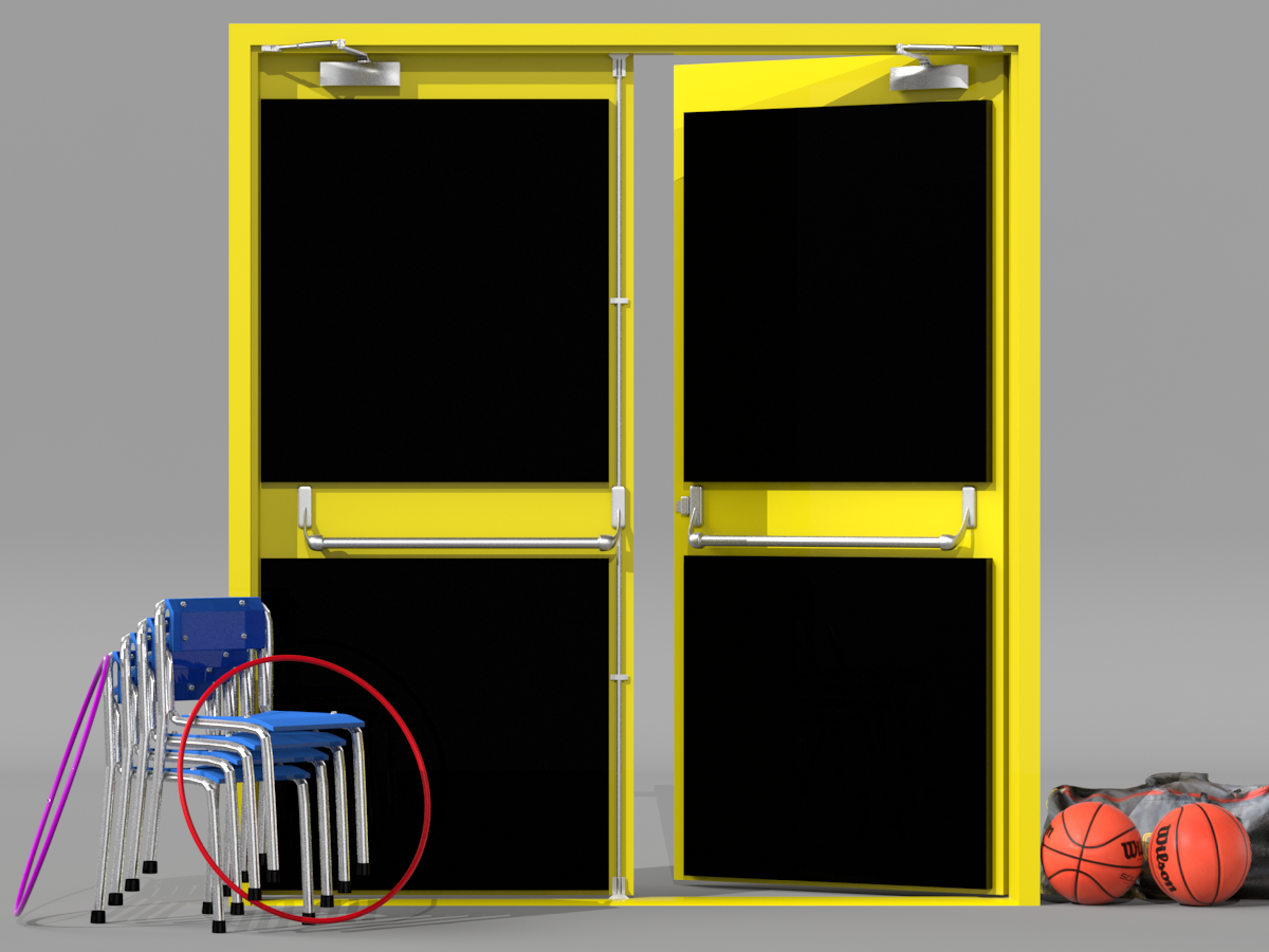 Sports Hall Steel Doors | Durable & Safe Gym… | Security Direct