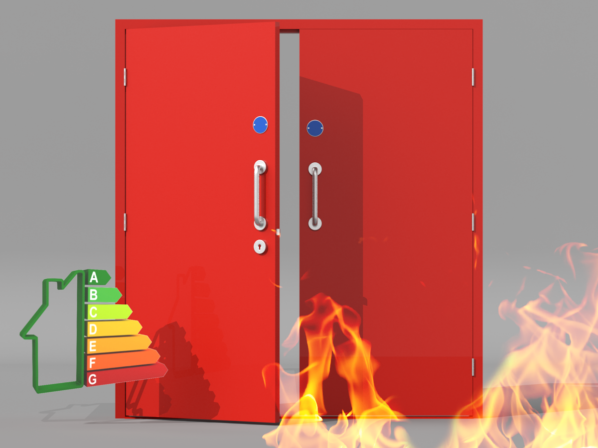Thermally Rated Fire Doors | Steel Fire Doors –… | Security Direct