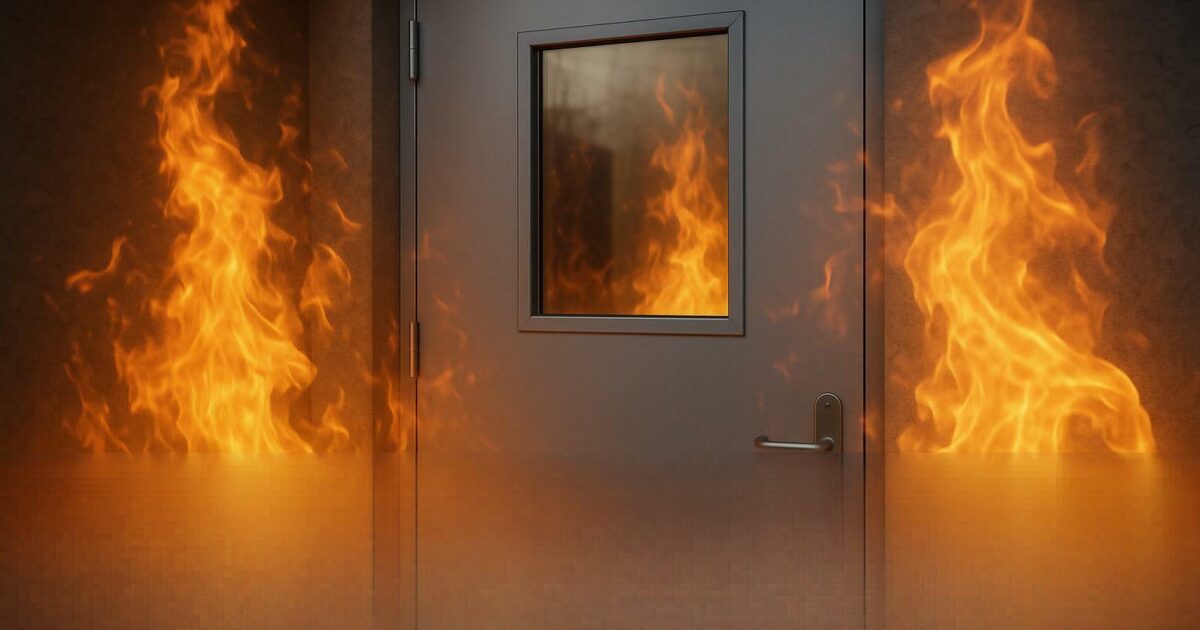 Steel Fire Doors with Glass: Safety, Security &… | Security Direct