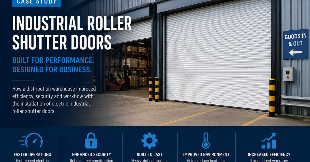 Case Study: Installing Industrial Roller Shutter… | Security Direct