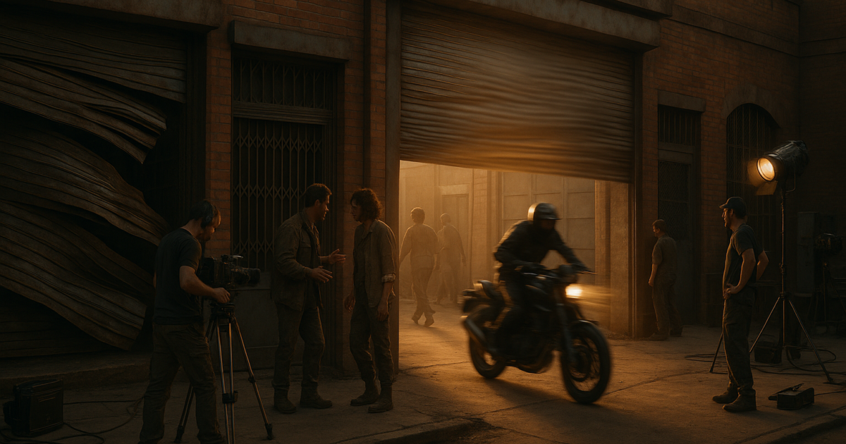 Enhancing Film Sets with Roller Shutters & Security… | Security Direct