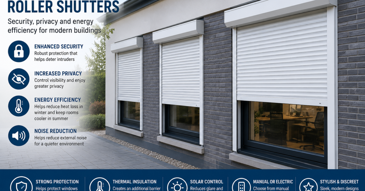 Window Roller Shutters: Security, Privacy and… | Security Direct