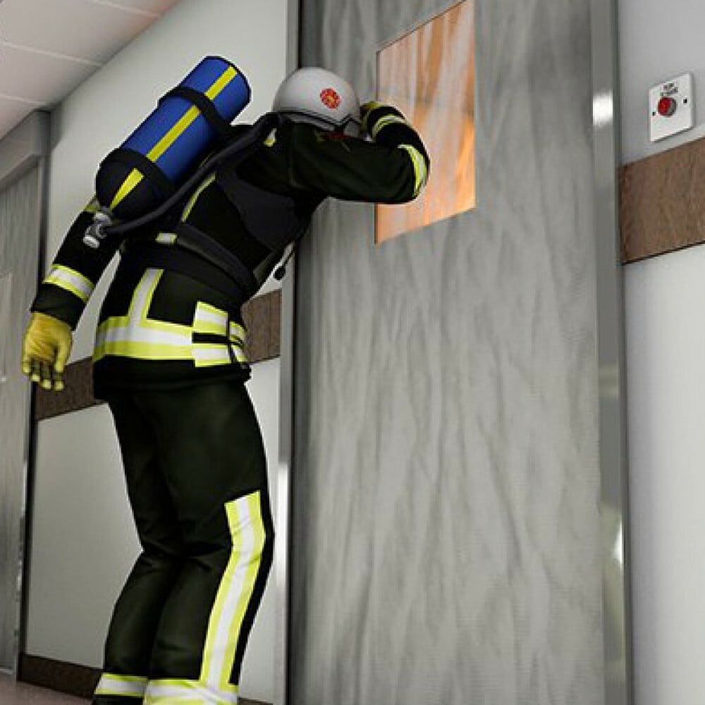 Fire Curtains - ResQ Window | Security Direct